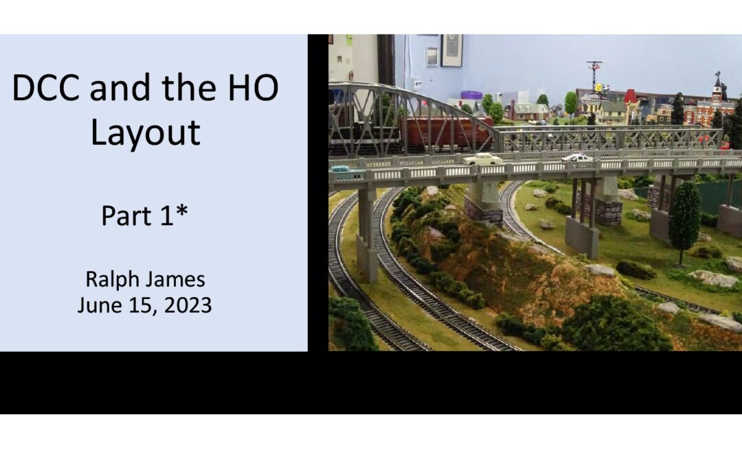 DCC and the HO Layout Pt.1 | Neuse River Valley Model Railroad Club