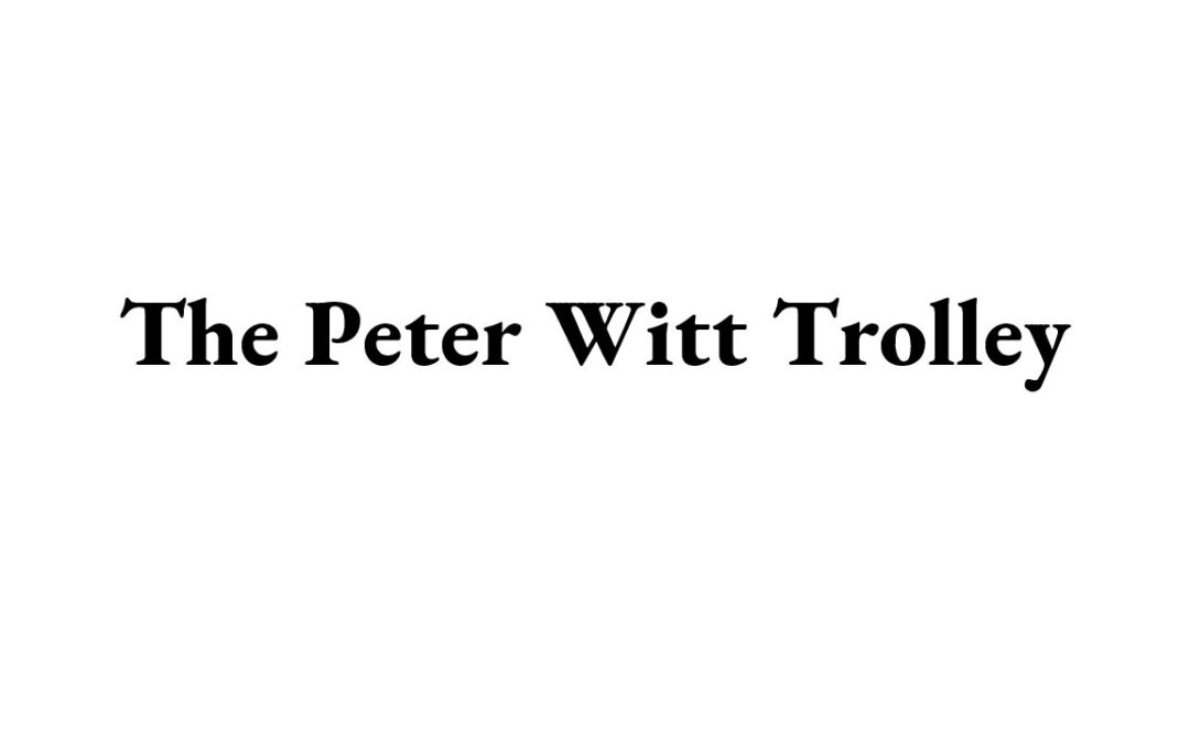 The Peter Witt Trolley | Neuse River Valley Model Railroad Club